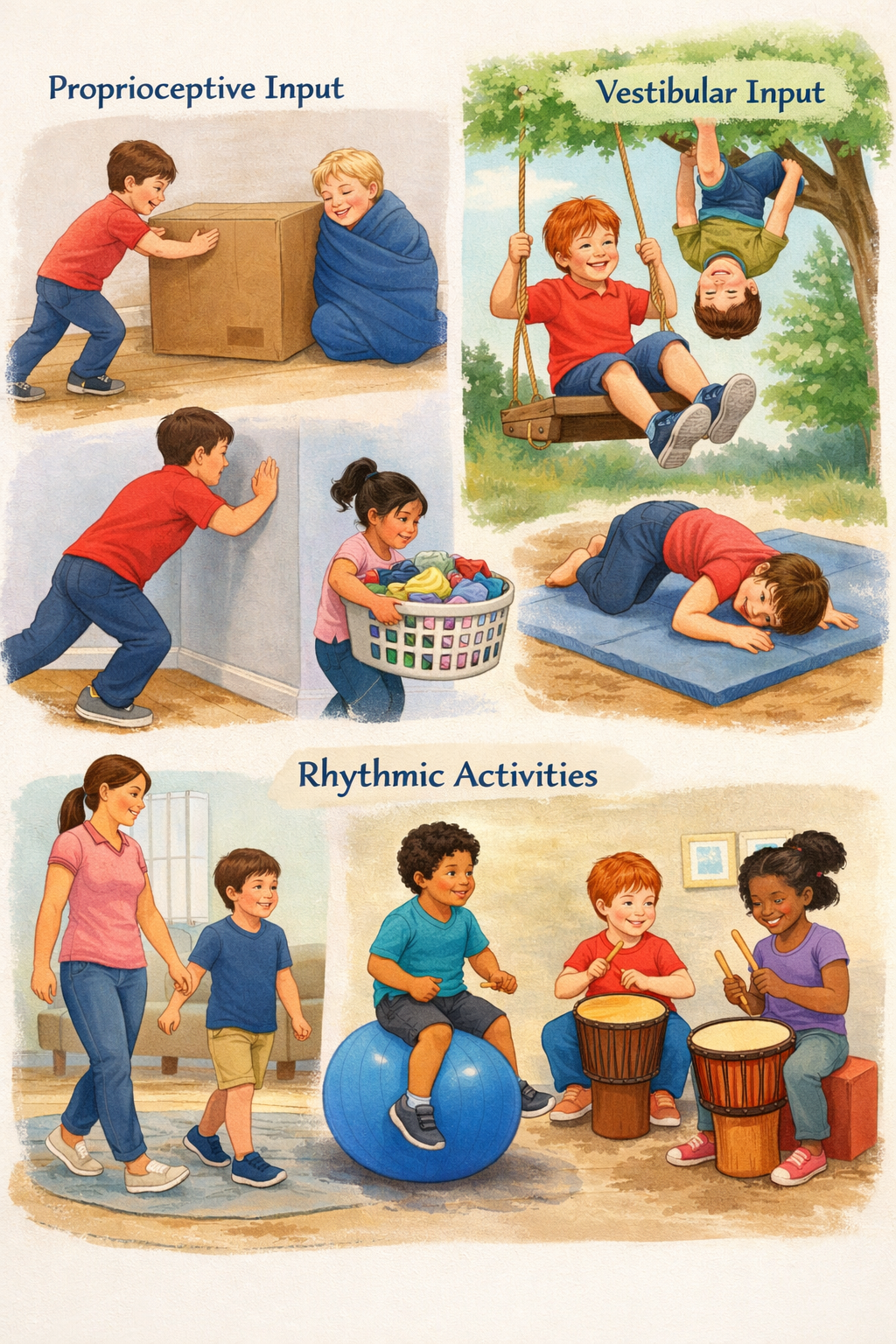 Helping Kids Regulate Their Bodies: Proprioceptive, Vestibular, and ...